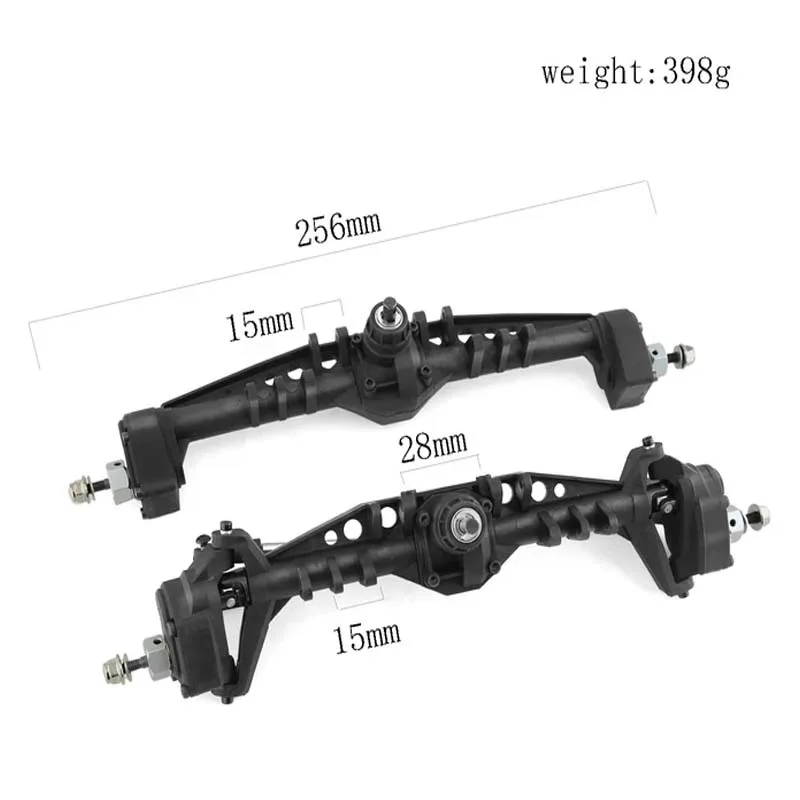 Currie F9 Portal Axle Complete Set for Axial Capra UTB10 1.9 UTB 1/10 ...