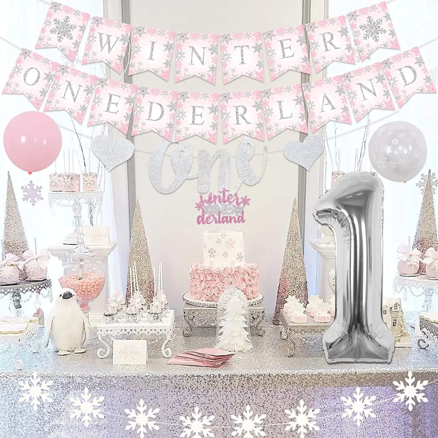 Pink Winter Wonderland Party