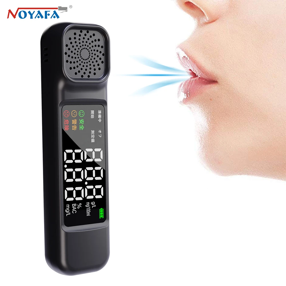 Noyafa Nf-at68 New Portable Non-contact Alcohol Breath Tester With ...