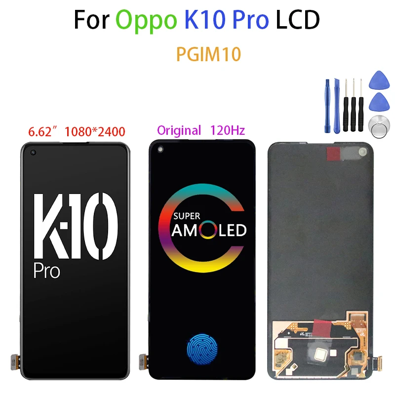 Original AMOLED For Oppo K10 Pro PGIM10 Pantalla Lcd Display Touch ...
