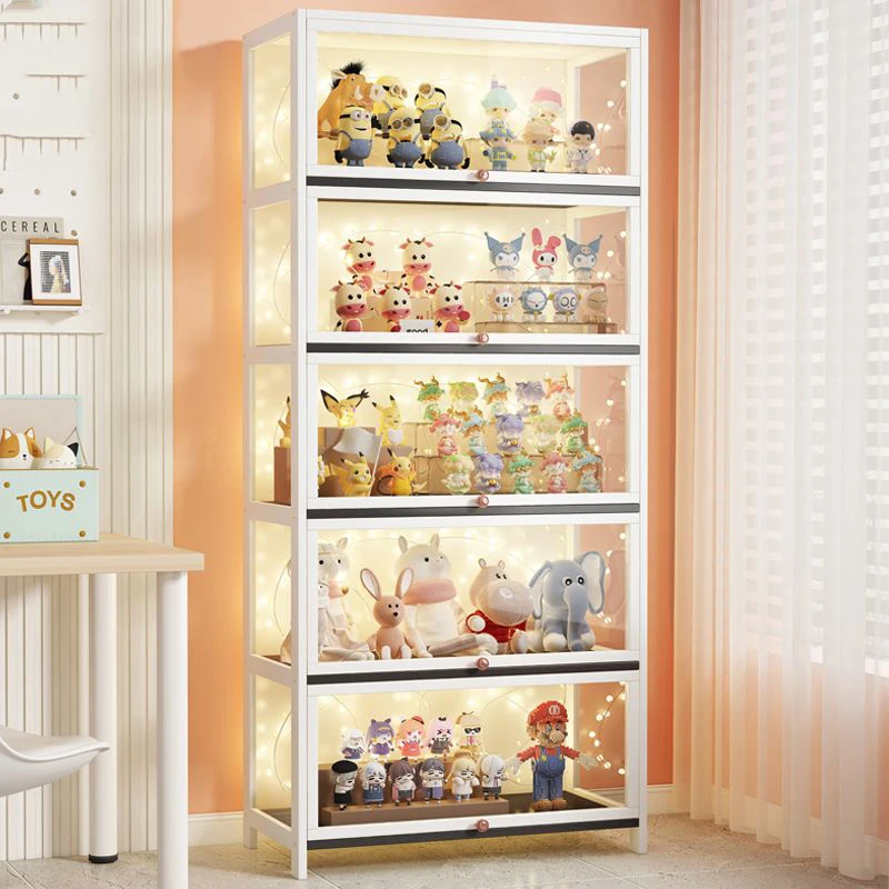 Figure-Display-Cabinet-Toy-Display-Cabinet-Home-Living-Room-Dustproof ...