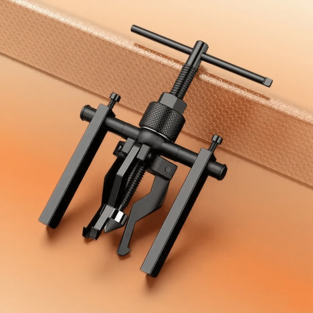 3-Jaw Inner Hole Bearing Puller - Automotive Bearing Removal Tool ...