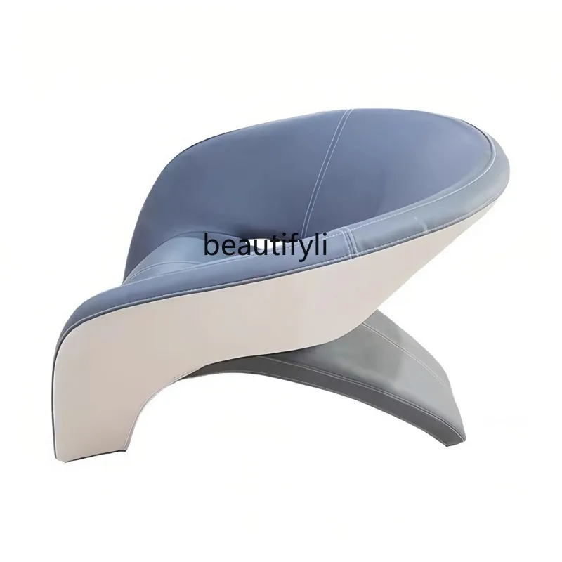 Customized-Nordic-Designer-FRP-Special-Shaped-Curved-Chair-Hotel-Coffee ...