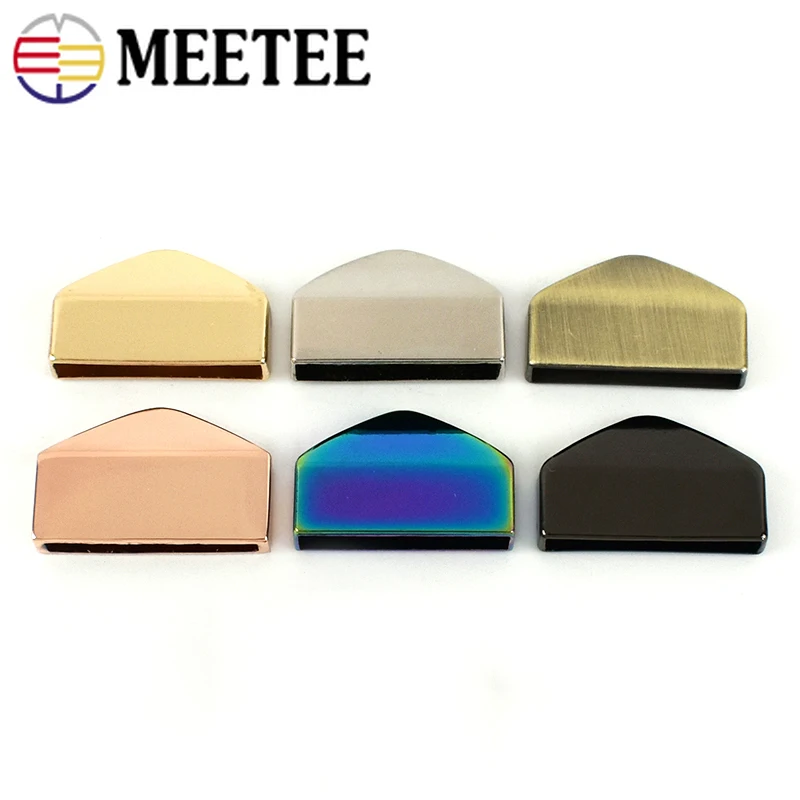 5/10pcs Meetee 25mm Metal Zipper Decoration End Clips Stopper Screws ...