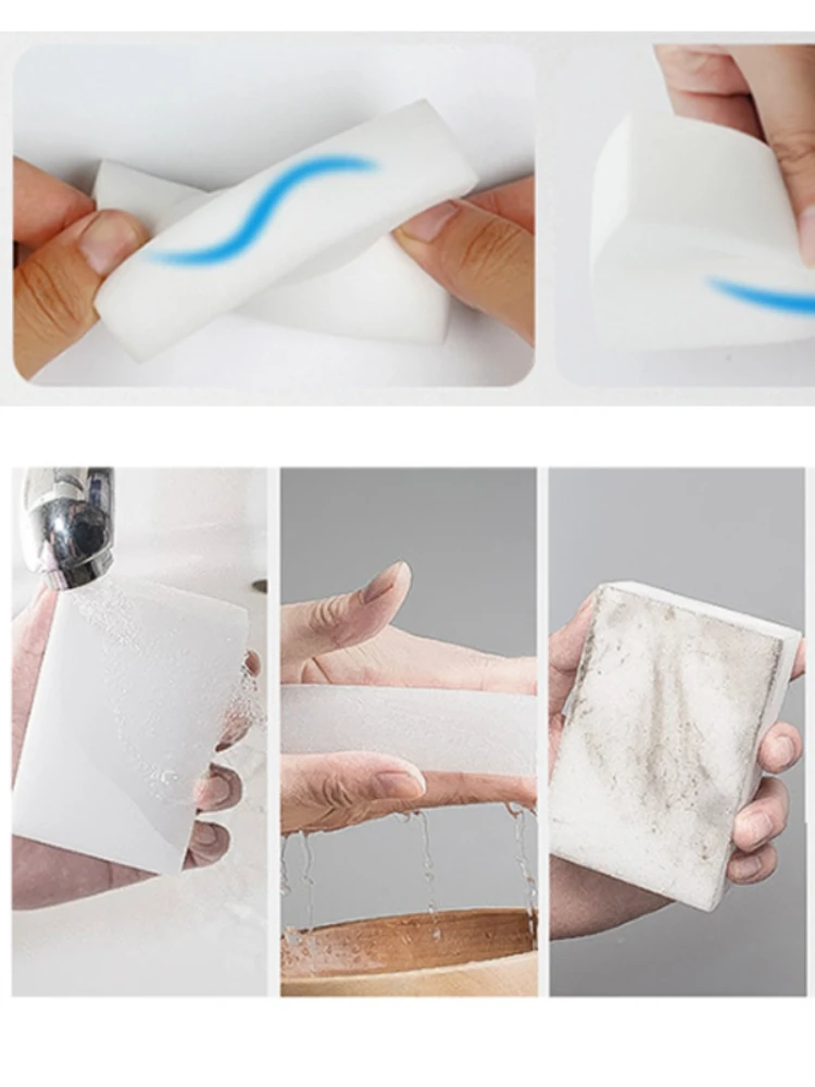 Melamine Sponge Magic Wipe Home Cleaner Cleaning Office Bathroom High ...