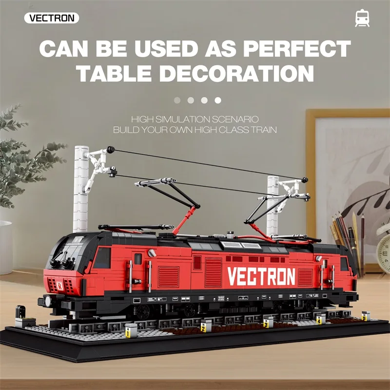 1889PCS-European-City-Electric-Train-Building-Blocks-Subway-Passenger ...