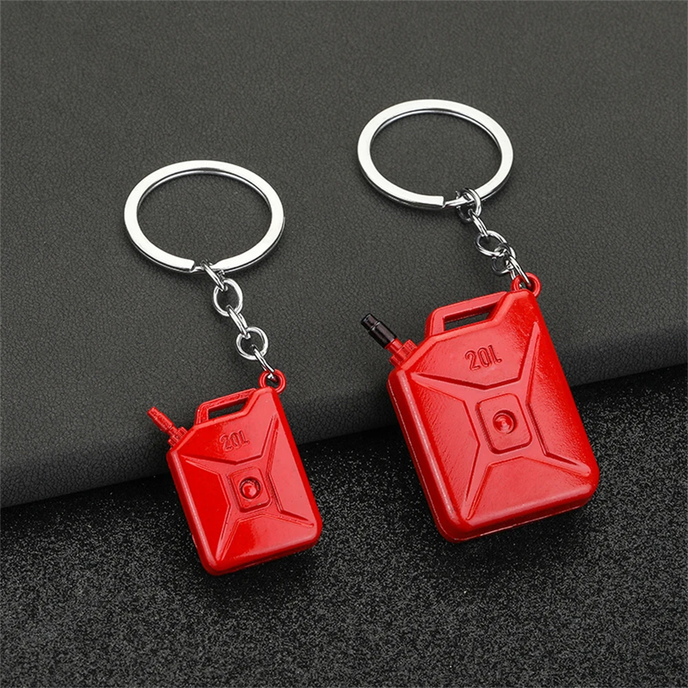 Funny-Mini-Red-Gasoline-Bucket-Pendant-Keychain-Creative-Oil-Barrel ...