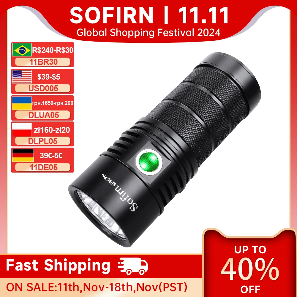 Sofirn-SP36-Pro-8000lm-Powerful-LED-Flashlight-4-SST40-USB-C ...