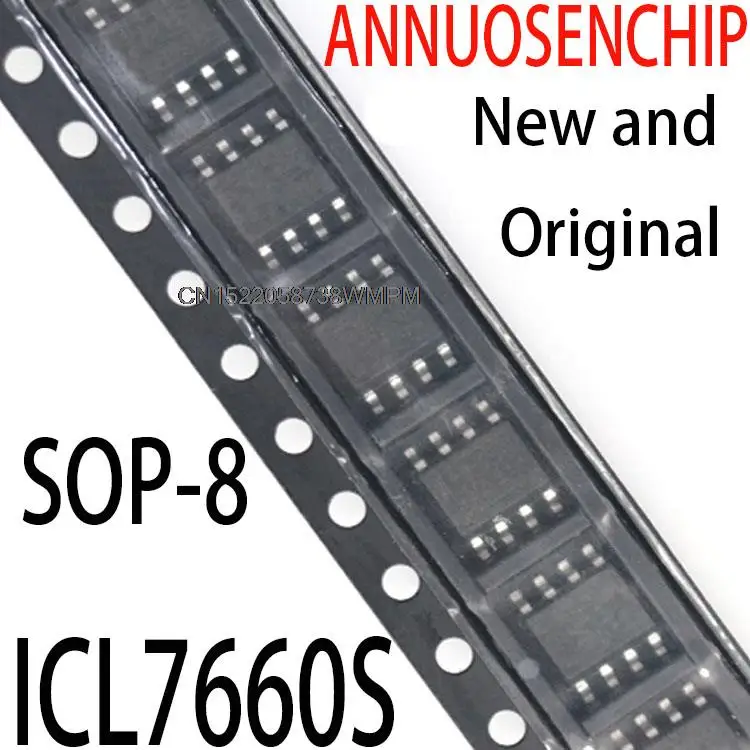 10PCS New and Original ICL7660 7660S SOP-8 ICL7660AIBAZ 7660 ICL7660S ...