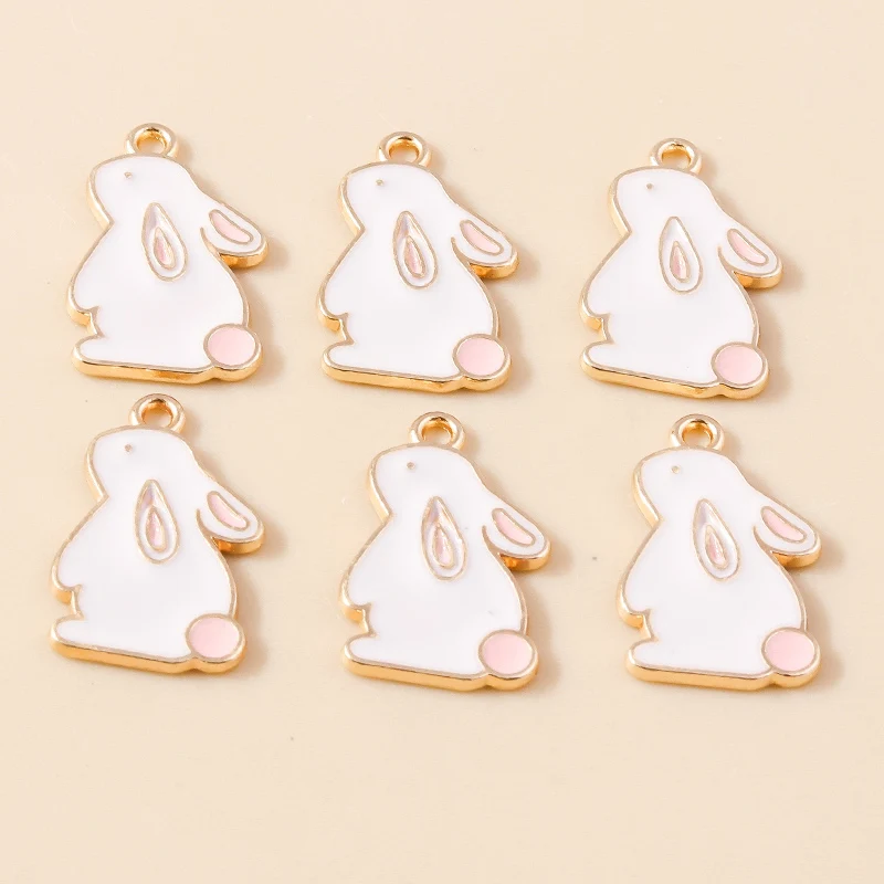 10pcs-lot-16-21mm-Enamel-Mini-Rabbit-Charms-for-Jewelry-Findings-DIY ...