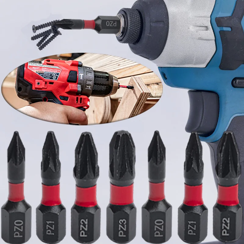 Cross Head Magnetic Screwdriver Bit S2 Steel Electric Screwdriver Bits ...