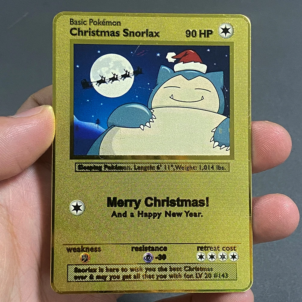 Metal Cards English Anime Pikachu Charizard Arceus Mewtwo Blastoise ...