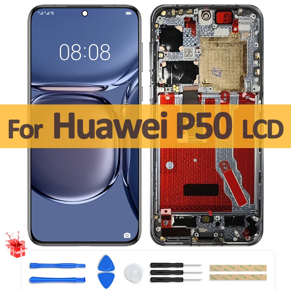 Pantalla LCD Original OLED de 6,5 pulgadas para Huawei P50, ABR-AL00 ...