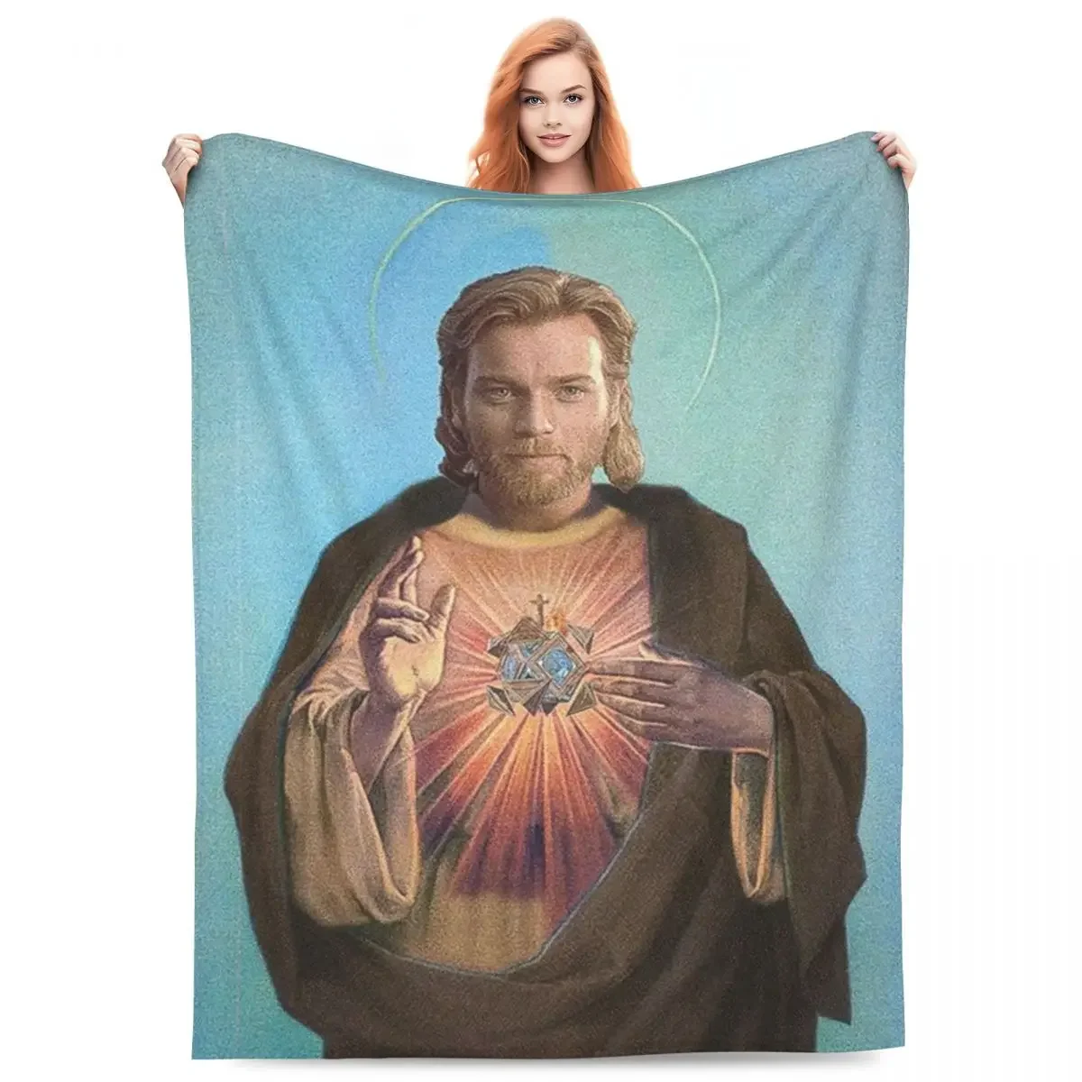 Manta-s-per-suave-de-Jes-s-Obi-manta-de-viaje-Wan-Kenobi-colcha-de ...