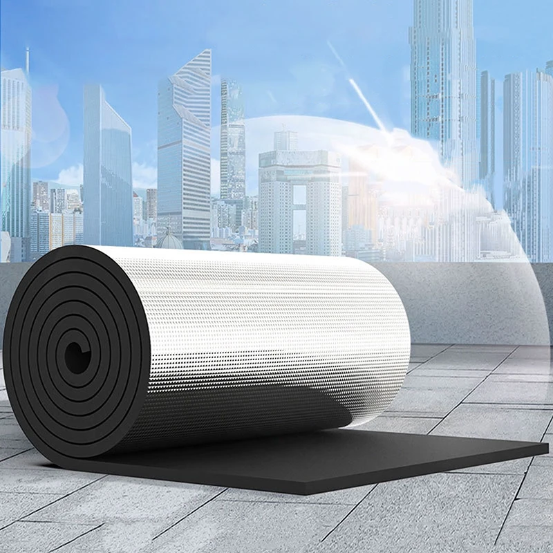 1pc Car Sound Insulation Mat Aluminum Foil Anti-noise Cotton Pads Self ...