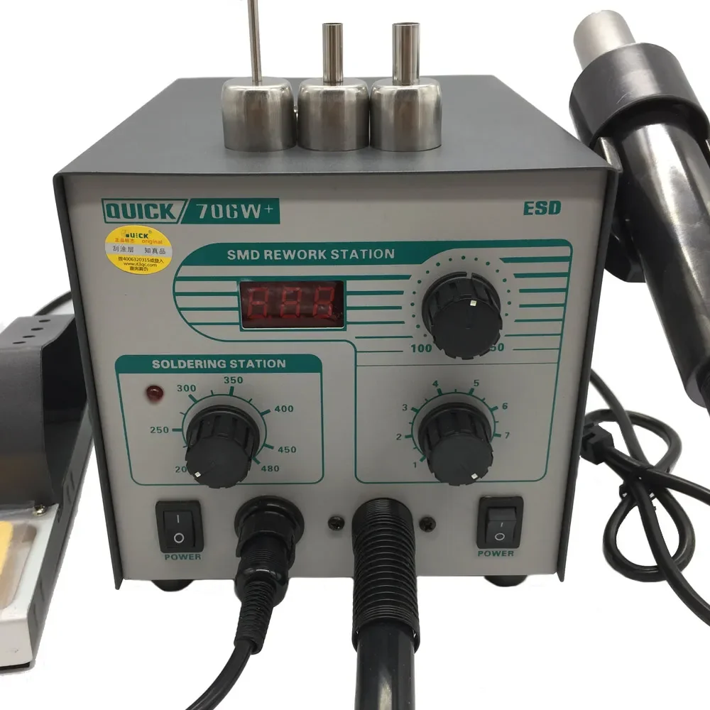 Wep 882d Manual Solder Station Soldering Station, Rockman Tools 2 In 1 ...