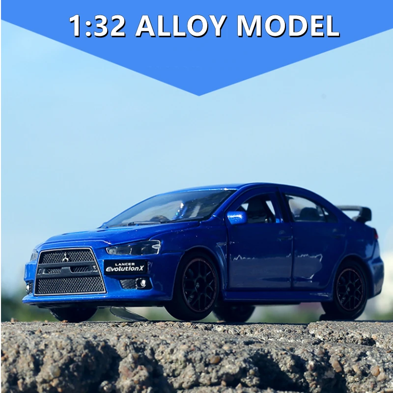 1-32-Mitsubishi-Lancer-Evo-X-10-Alloy-Car-Diecasts-Metal-Toy-Vehicles ...