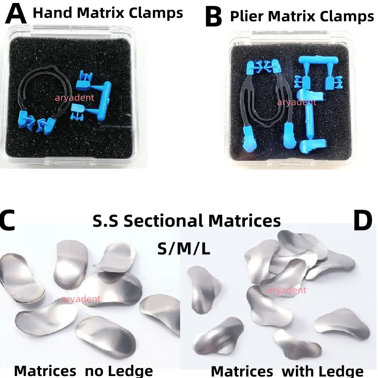 Dental-Metal-Matrices-Bands-Matrix-Sectional-Contoured-Forming-Sheet ...