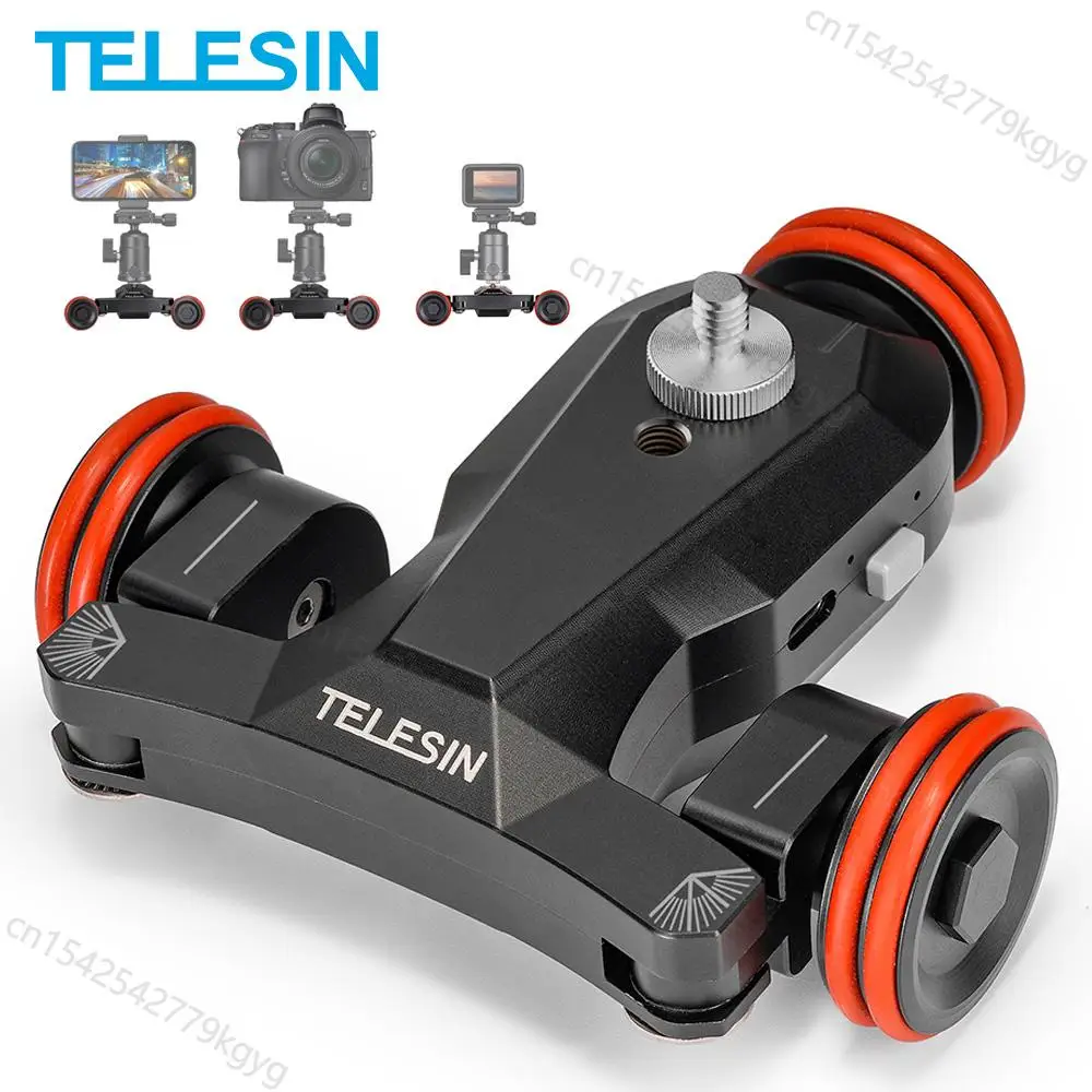TELESIN-Camera-Video-Dolly-Electric-Track-Slider-Remote-Control-Autodolly-for-GoPro-Insta360-DJI ...
