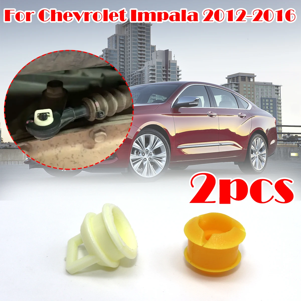 2x For Chevrolet Impala 2012-2016 Automatic Transmission Gear Shifter ...