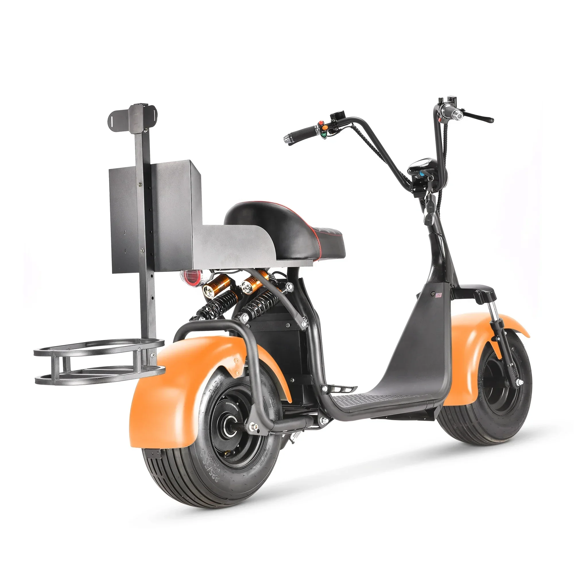 Warehouse 2000w Electric Golf Scooter 2 seat Tire Golf Carts Electric ...