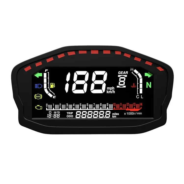 165mm-LCD-GPS-speedometer-with-RPM-No-Need-Mechanic-Sensor-ATV-Gauges ...