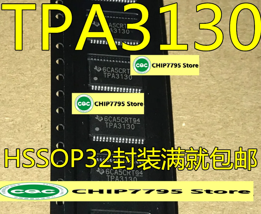 New original TPA3130D2 TPA3130D2DAPR TPA3130 Class D stereo amplifier ...