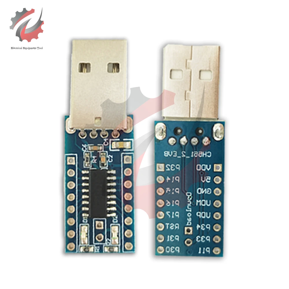 CH551 CH552 Development Board Core Board USB Communication 51 Single ...