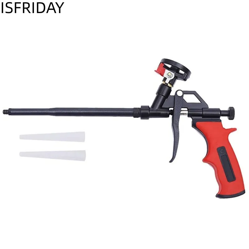 Fluorocarbon-Metal-Foam-Gun-With-Valve-Spray-Foaming-Gun-Free-Cleaning ...