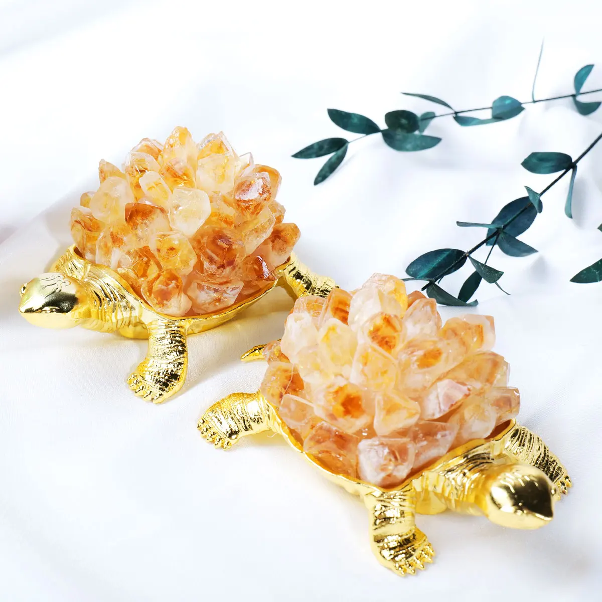 1PC-Natural-Citrine-Tooth-Turtle-Ornament-Cute-Animal-Statue-Healing ...