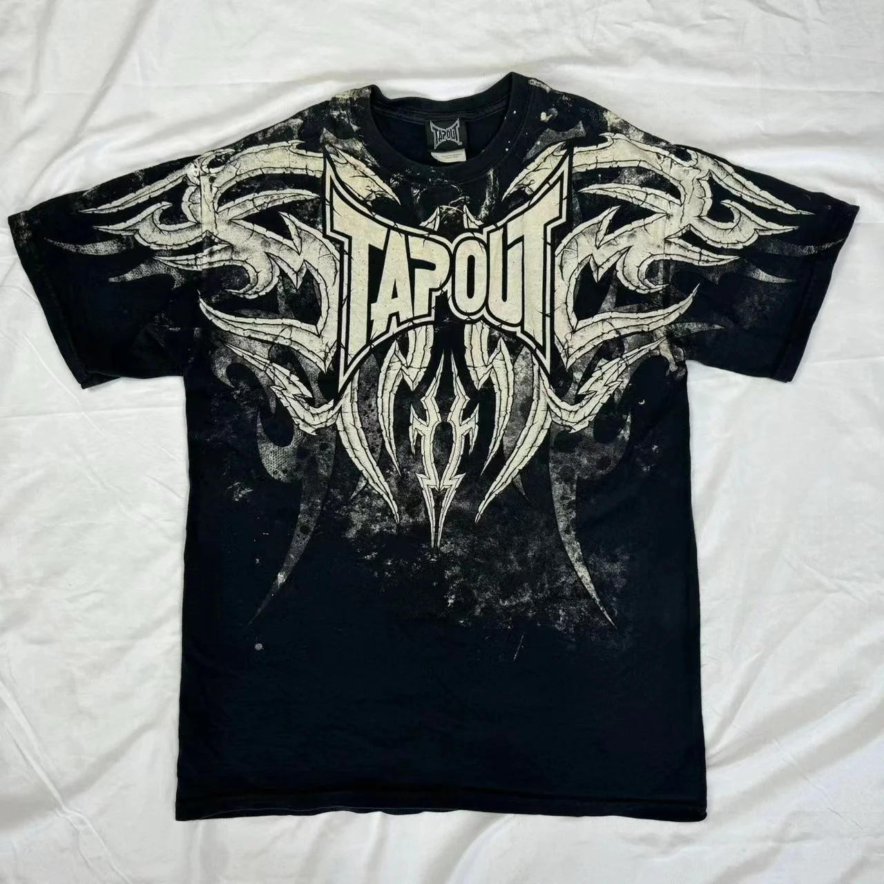 Tapout-Camiseta-con-estampado-gr-fico-de-letras-para-hombre-ropa-de ...