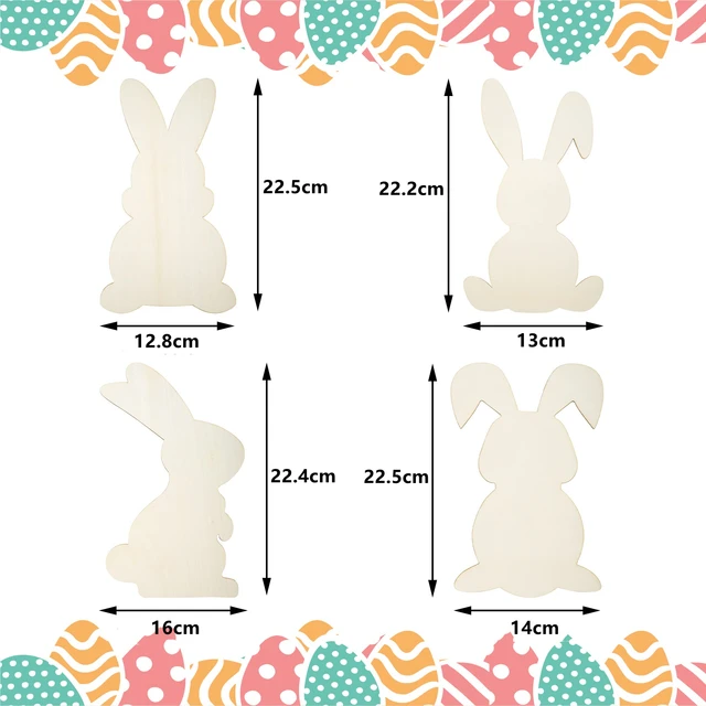 Easter Wooden Rabbit Patterns