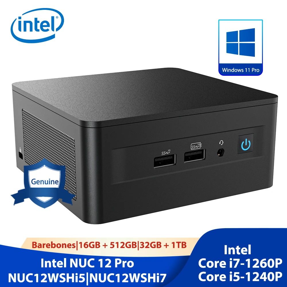 Intel NUC 12 Pro Wall Street Canyon NUC12WSHi5/i7 Latest 12TH GEN Intel ...