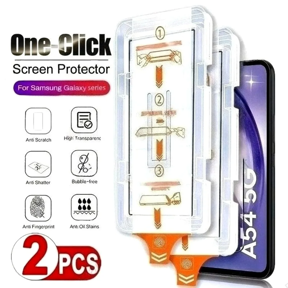 2Pcs Ultra Clear Screen Protector for Samsung Galaxy A56 A55 A54 A53 ...
