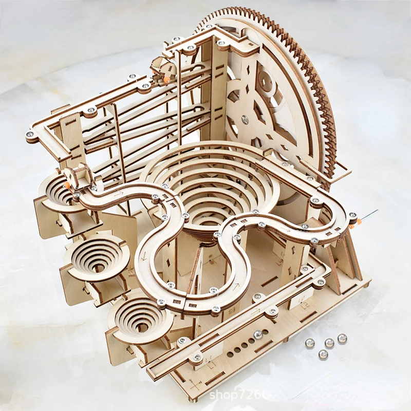 DIY-Educational-Toys-Children-s-Gifts-Handmade-Assembled-Ball-Track ...