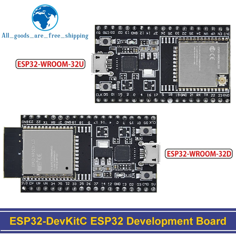 Esp32 Devkitc V4 Scheda Di Sviluppo Esp32 Esp32 Wroom 32d Scheda Di/esp32 Devkitc V4 Pinout