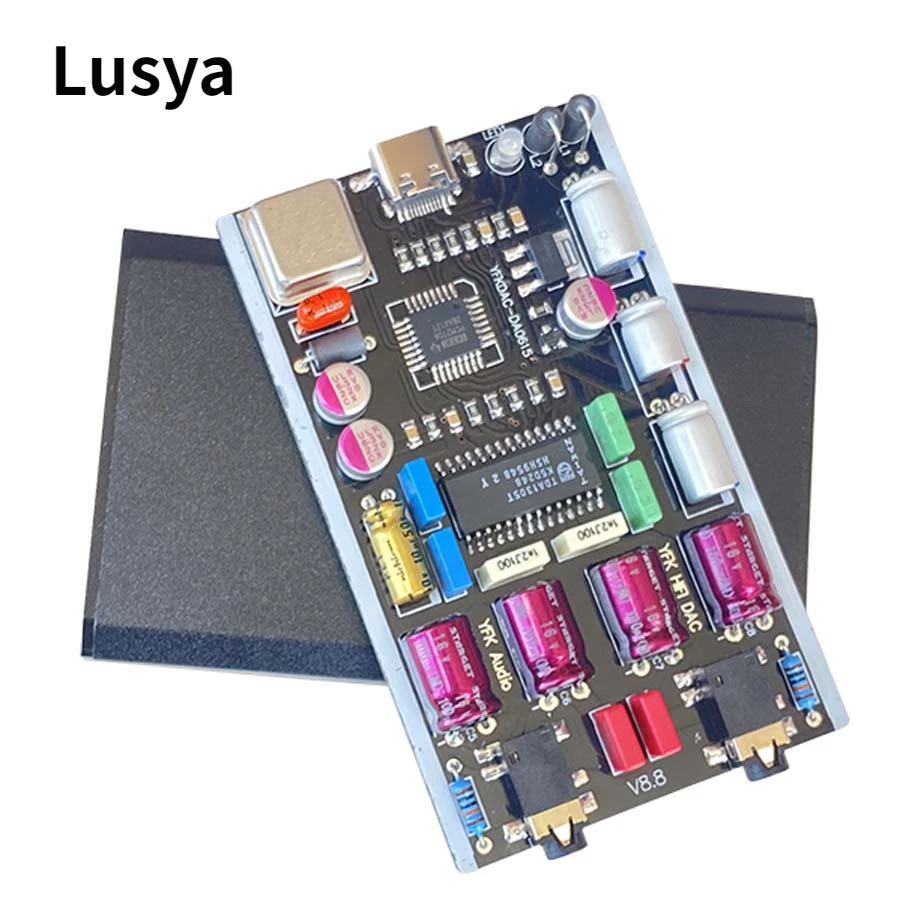 Lusya PCM2706 DAC TDA1305 decoder amp I2S To 3.5mm Output USB Amp USB ...