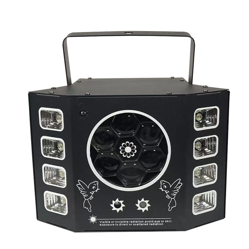 LED-4-in-1-Stage-DJ-Disco-Laser-Scanning-Light-Bee-Eye-UV-Black-Effect ...