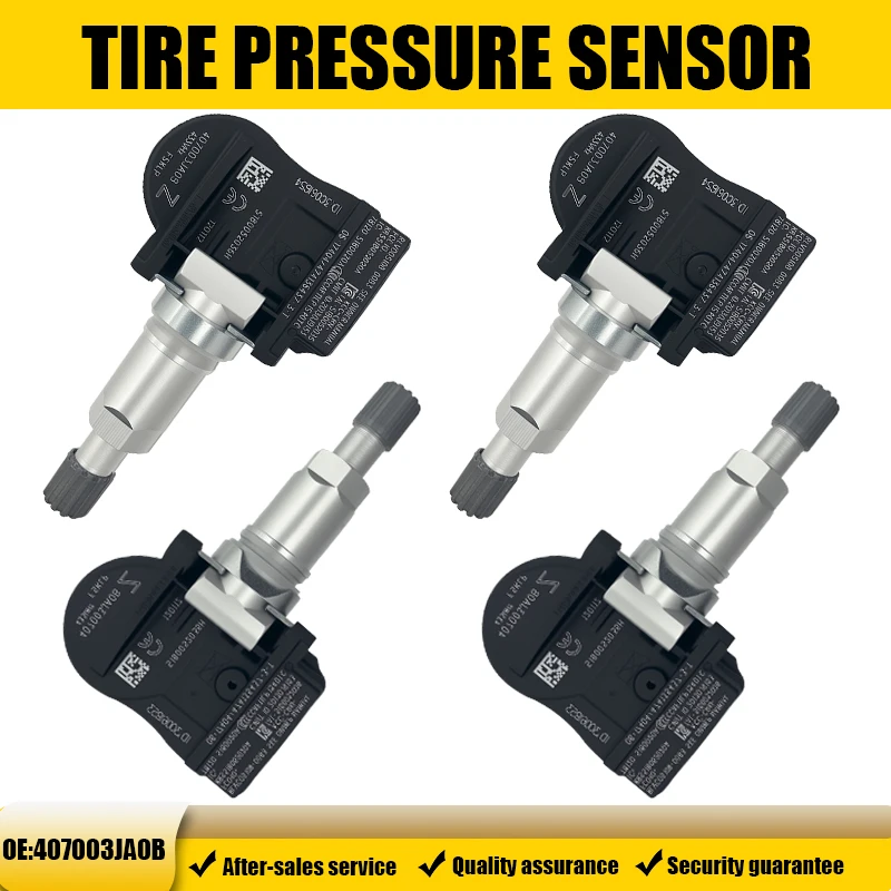 1/4PCS Tire Pressure Monitoring Sensor TPMS 407003JA0B for Nissan ...