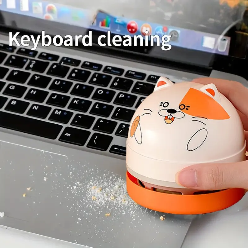 Mini-Computer-Vacuum-Cute-Keyboard-Cleaner-Table-Laptop-Compact-Brush ...