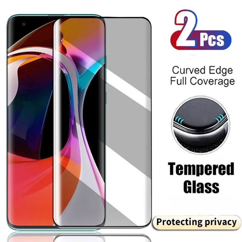 2Pcs Curved Privacy Screen Protector for Xiaomi Redmi Note 14 Pro 13 ...