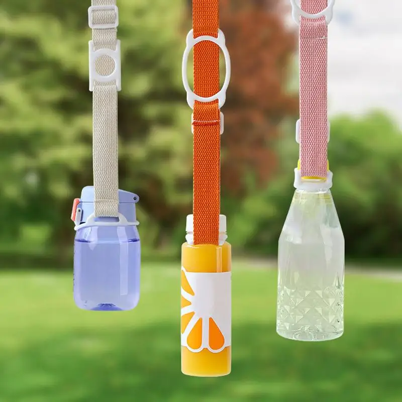 Portable-Water-Bottle-Buckle-DIY-Adjustable-Water-Bottle-Holder-Strap ...