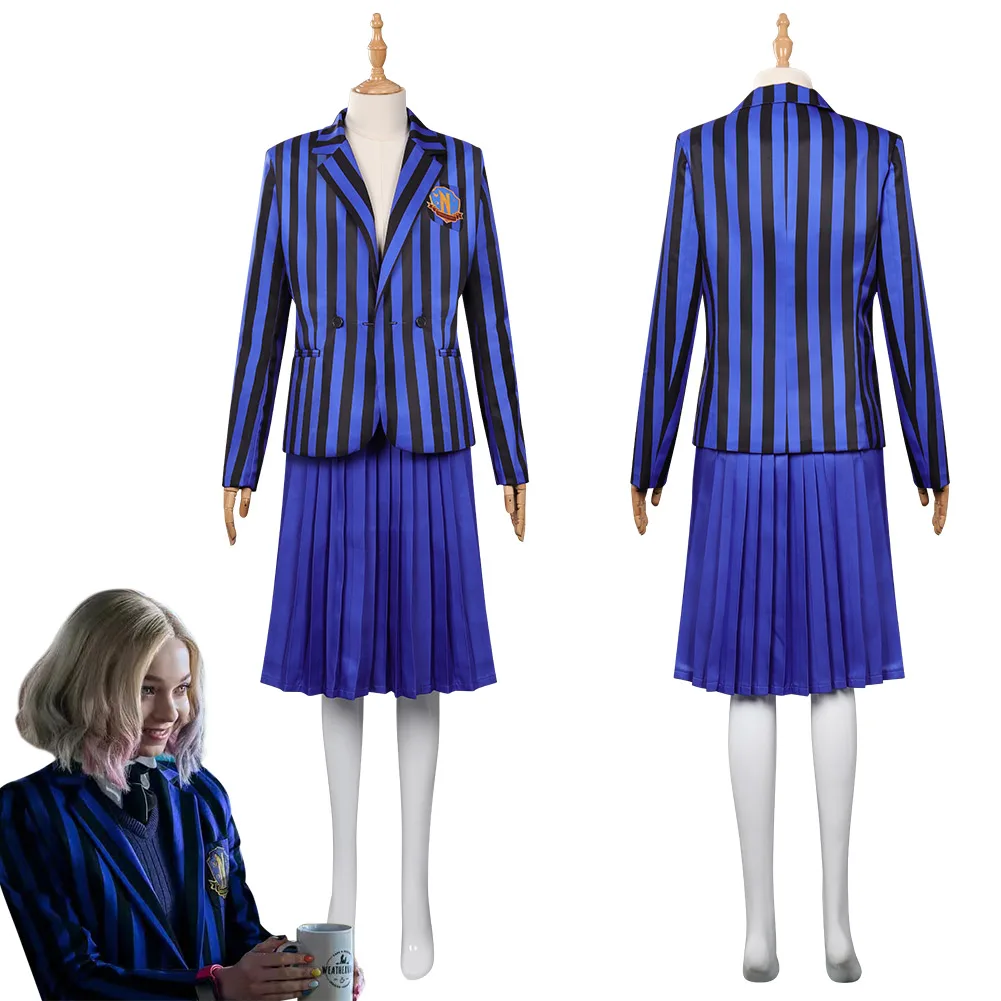 Kids Children Wednesday Addams Enid Sinclair Girls Costume, 48% OFF