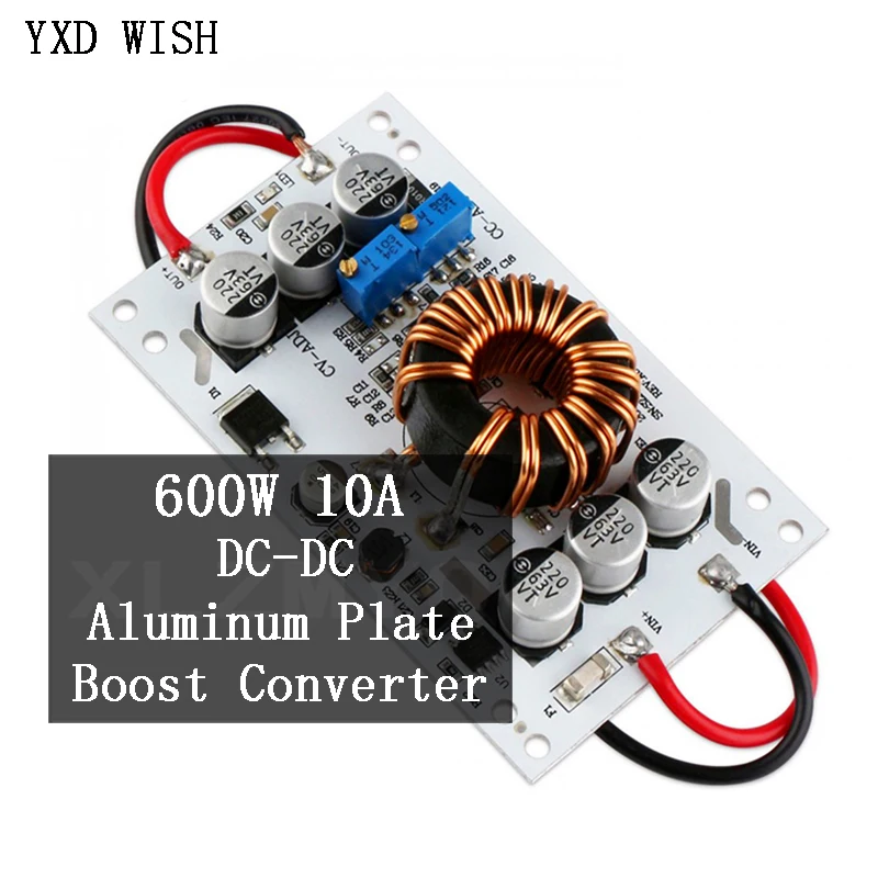 600w Dc-dc Step Up Boost Converter Module Dc 12v 24v 36v 48v Power ...