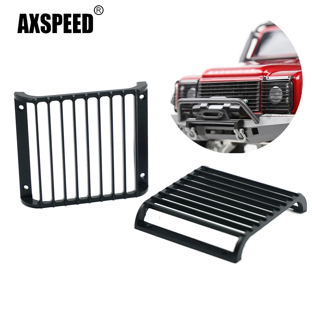 AXSPEED-Metal-Front-Light-Lamp-Guard-Grille-Headlight-Cover-Protective ...