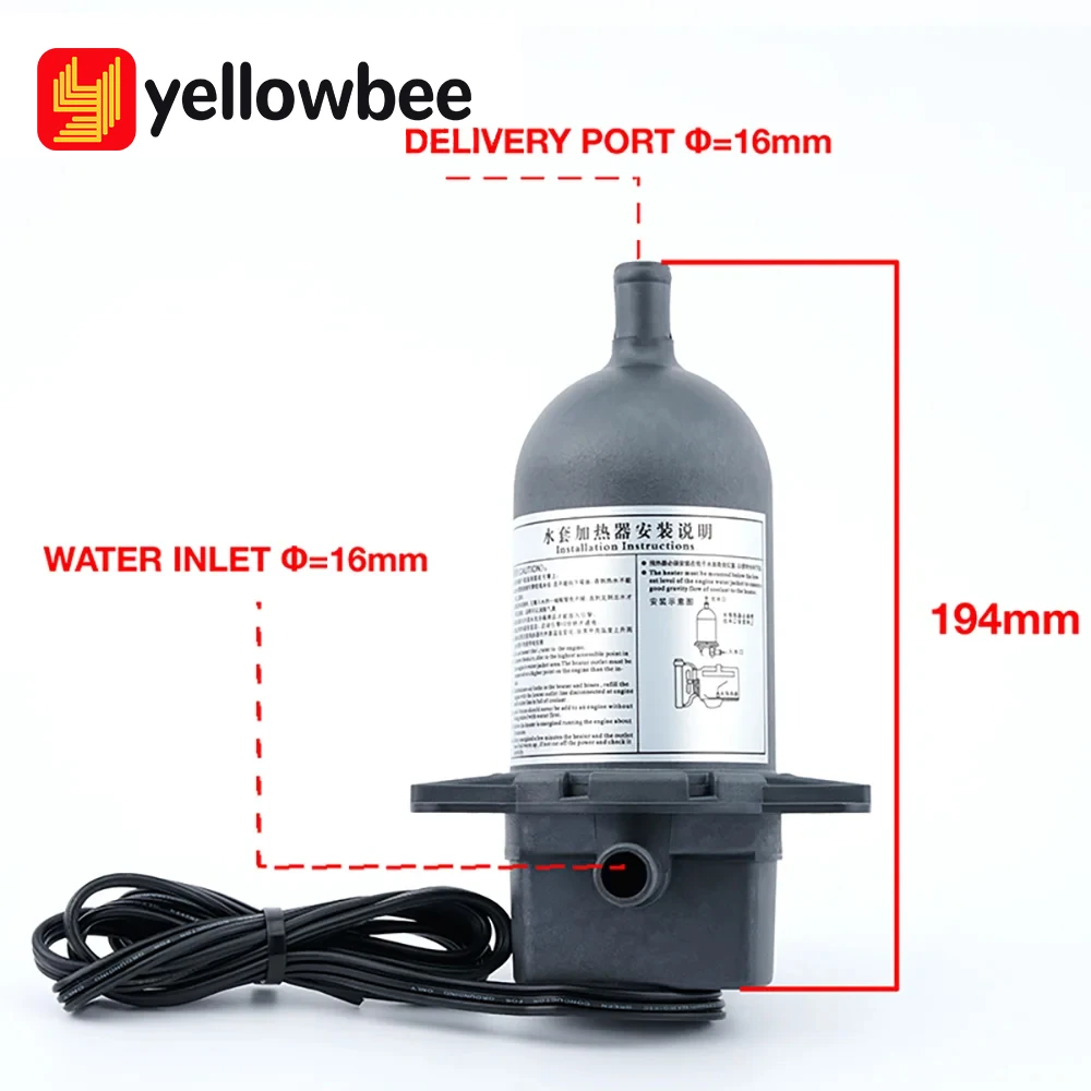 Self-circulation-Engine-Water-Heater-Black-Preheater-for-Diesel ...