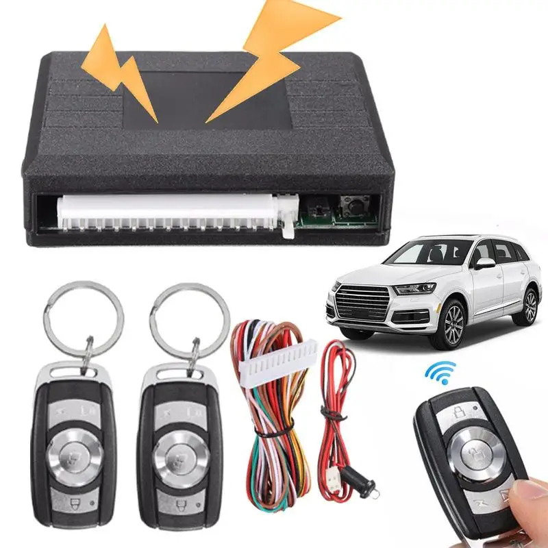 Car Remote Central Door Lock Keyless System Remote Control Car Alarm ...