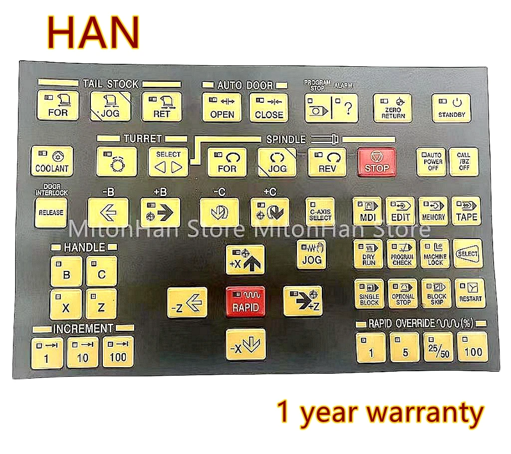KIA-KIT450-For-FANUC-CNC-Machine-Tool-Button-Film-KIA-KIT450-Keyboard ...