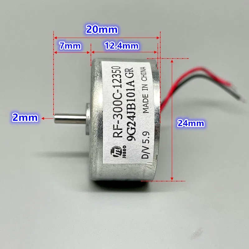 Vadonatúj Rf-300C-12350 5,9 V 7400Rpm 300 Dc Motor Metal Ehs Good ...