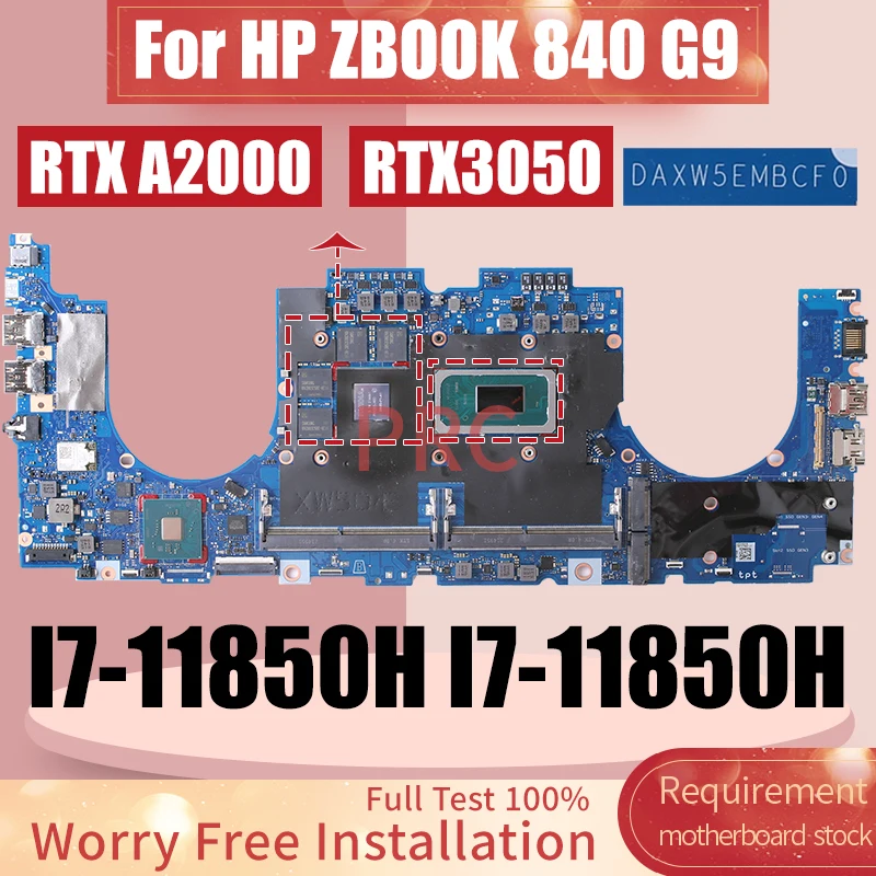 DAXW5EMBCF0-For-HP-ZBOOK-840-G9-Laptop-Motherboard-I7-11850H-I7-11850H ...